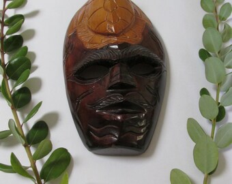 Hand carved mask | Etsy