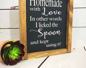Homemade with love | Etsy
