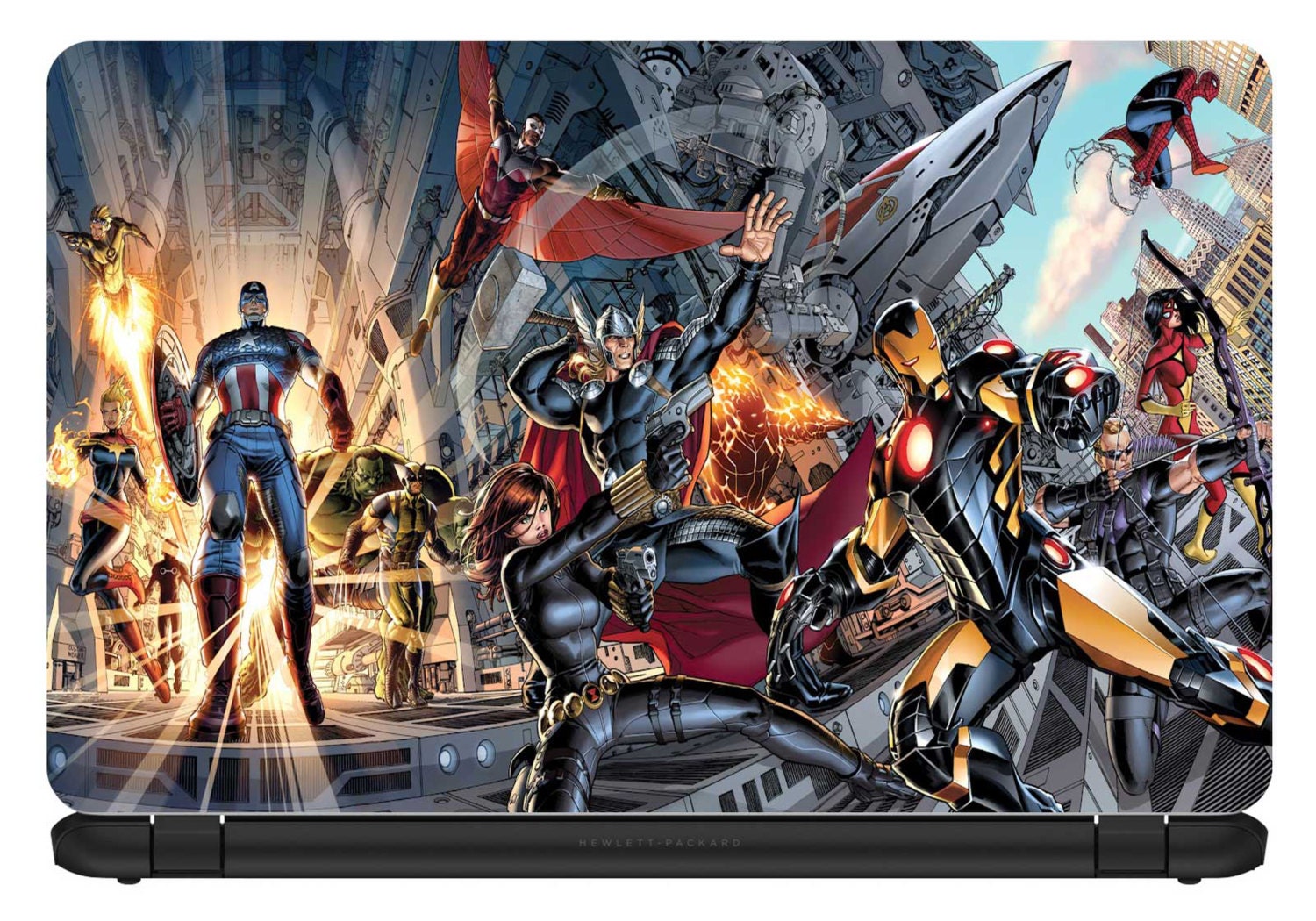 156 Inch Avengers Laptop Vinyl Skindecalstickercover