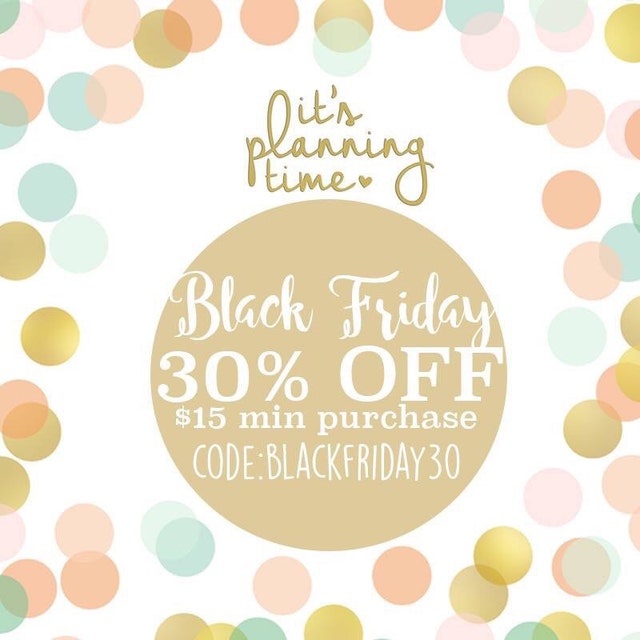 It's time to start planning by itsplanningtime on Etsy