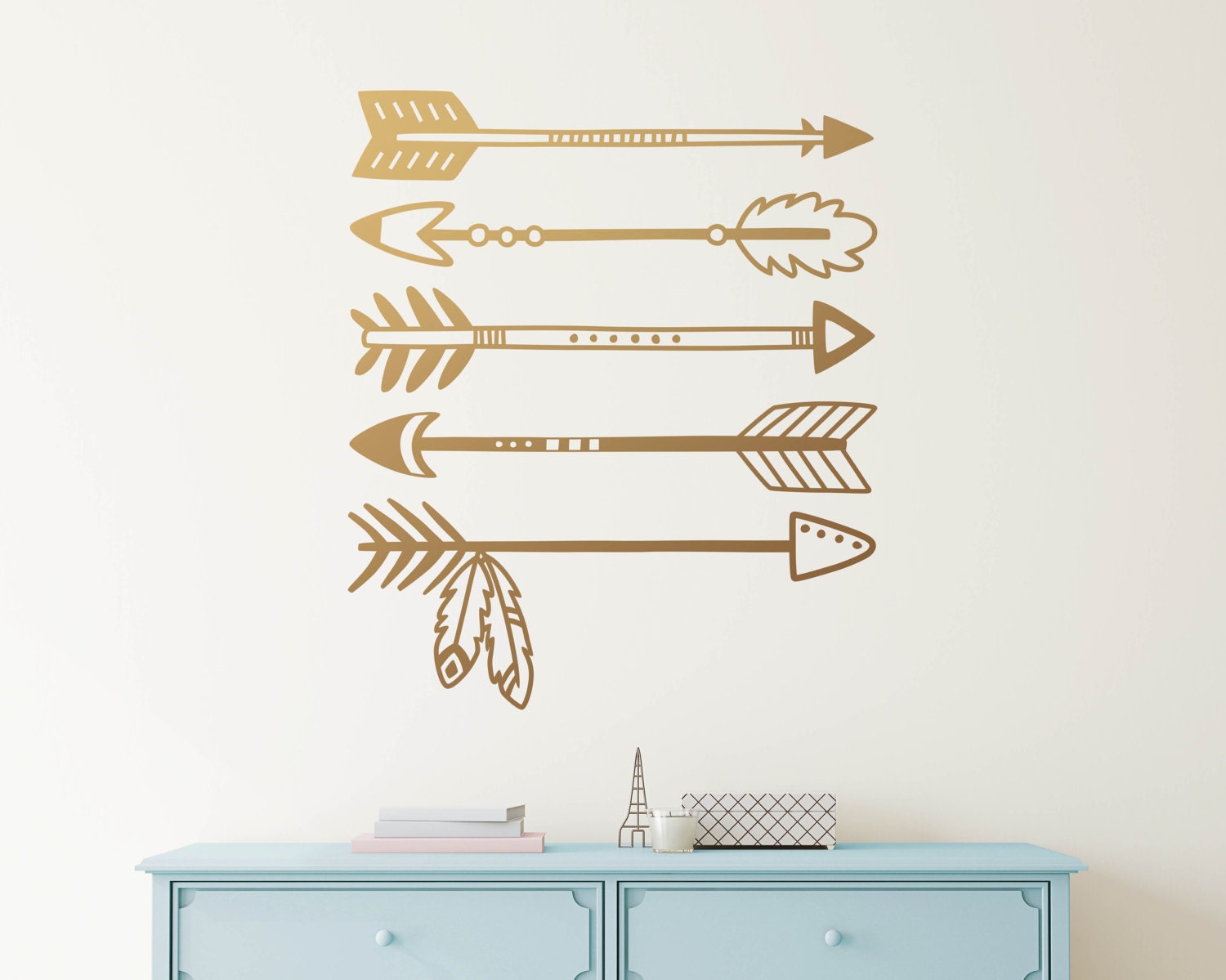 Tribal Arrows Wall Decal Arrow Decals Nursery Decal Vinyl