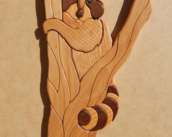 Intarsia tree | Etsy