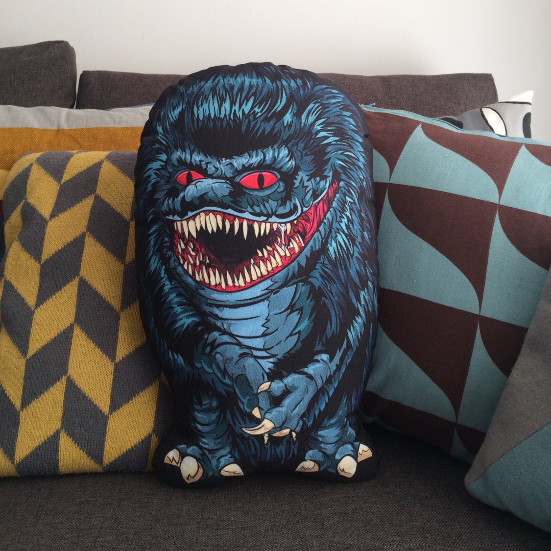 Critter Monster Cushion Pillow