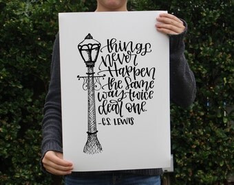 Narnia lamp post | Etsy