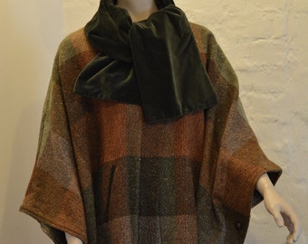 Irish wool shawl | Etsy