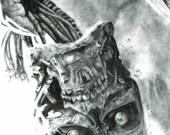 Terminator drawing | Etsy