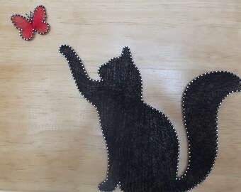 Cat string art | Etsy