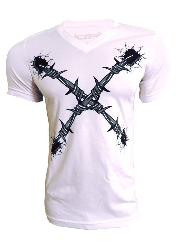X Barbed Wire T-shirt