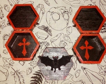 Gothic jewelry box | Etsy