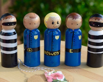Cops and robbers | Etsy