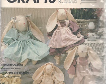 Butterick 3152 354 Cabbage Patch Kids Doll Clothes Pattern