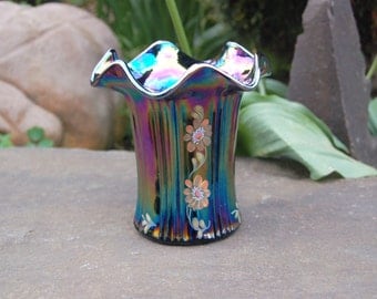 Fenton ruffled vase | Etsy