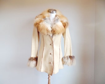 Deer skin coat | Etsy