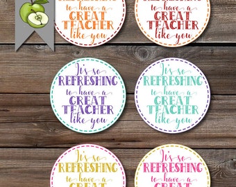You light my path for learning gift tag Teacher Appreciation