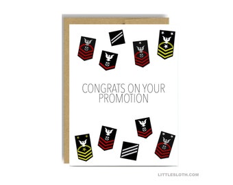 Military promotion | Etsy
