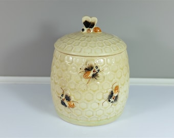 Ceramic honey pot | Etsy