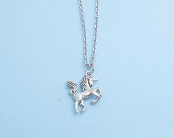 Unicorn necklace | Etsy