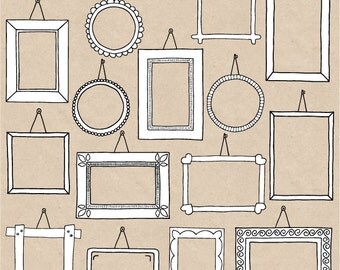 Hand drawn border | Etsy