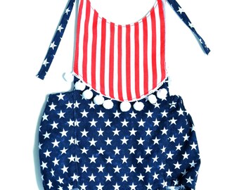 American flag romper | Etsy