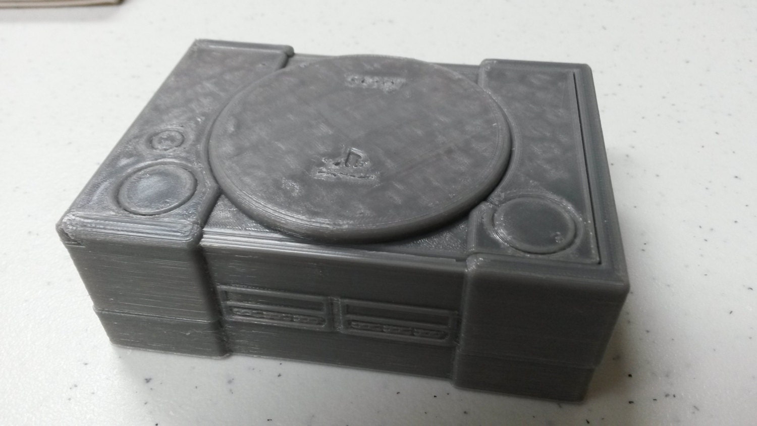 3D Printed Mini PS1 Raspberry Pi 2 Case Kit