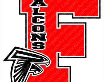 Falcons cricut svg | Etsy