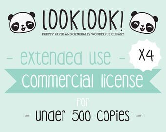 Commercial Use License Extended Use License Under 500