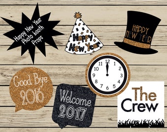 New year photo booth | Etsy