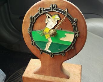 Golf clock | Etsy