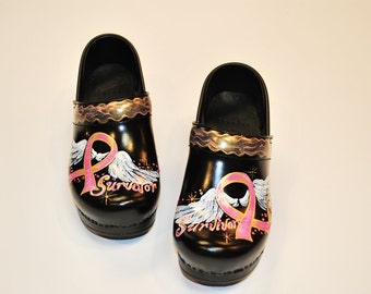 Hand painted dansko | Etsy