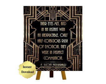 Roaring 20s party decoration. Art deco poster. Great Gatsby