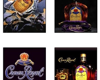 Crown royal coaster | Etsy