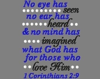 No eye has seen | Etsy