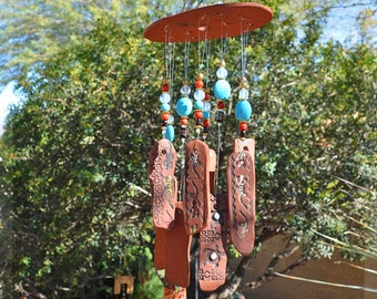 Ceramic wind chime | Etsy