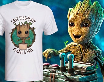 Baby groot shirt | Etsy