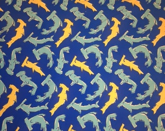 Shark fabric | Etsy