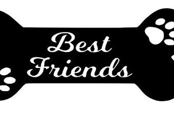 Best friend decal | Etsy