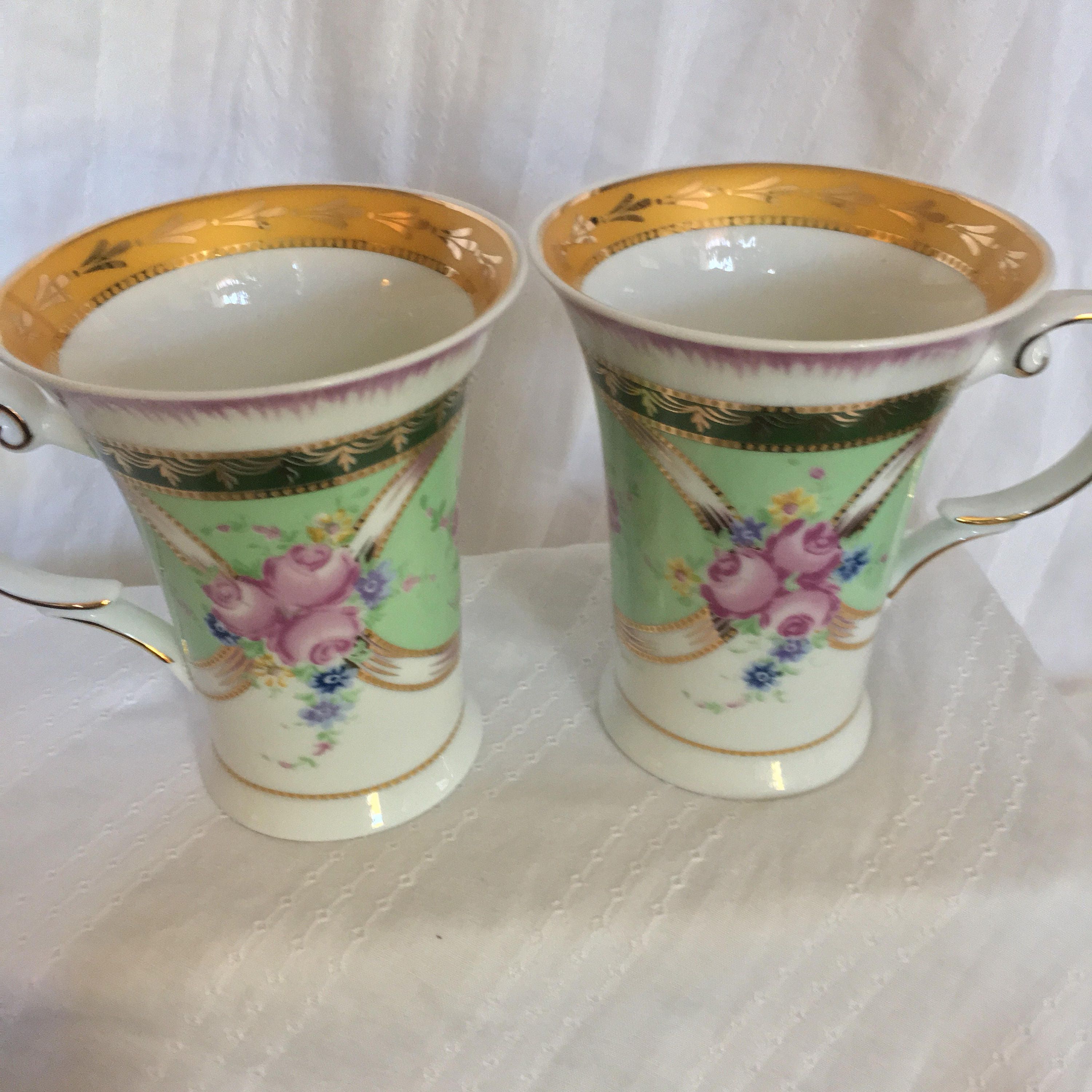 Russian Tea Cups Set Of 2