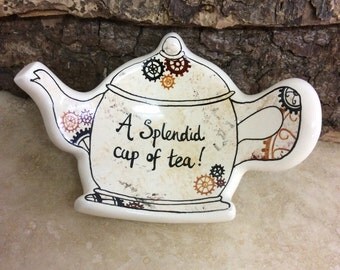 Steampunk teapot | Etsy