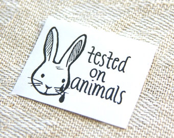 Don't test on animals patch