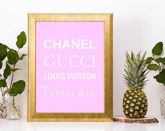 Gucci wall decor | Etsy