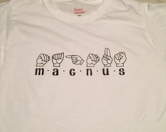 Items similar to i miss you / sign language on Etsy