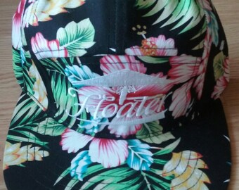 Floral snapback | Etsy