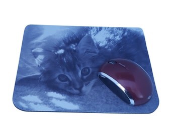Cat mouse pad | Etsy