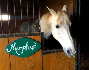 Horse stall names | Etsy