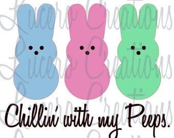 Peeps svg | Etsy