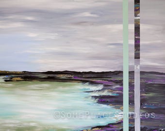 Iceland painting | Etsy