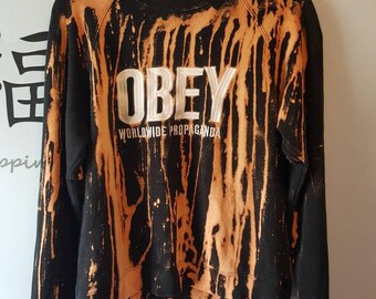 Distressed sweater | Etsy