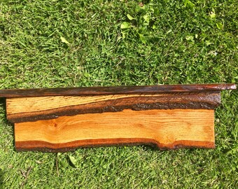 Live edge shelf | Etsy