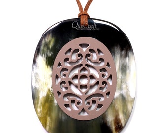 Handmade horn & lacquer jewelry loved by thousands by quecraft