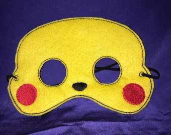 Pikachu mask | Etsy